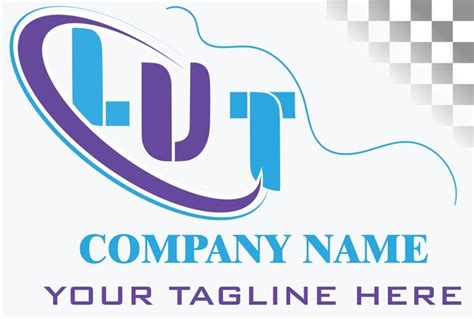 Premium Vector Lut Letter Logo Design
