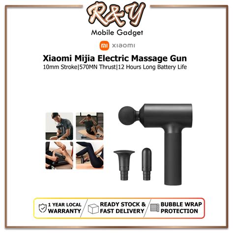Xiaomi Mi Mijia Fascia Gun Muscle Massage Gun Electric Massager Massage Heads Low Noise