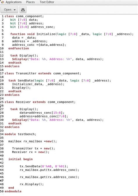 Lab 04 Oop Features Of Systemverilog Mostafa Ahmed Posted On The Topic Linkedin