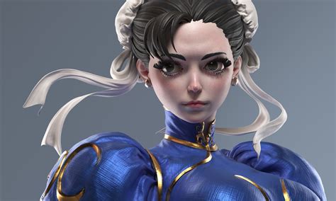 Video Game Warriors Video Game Girls Chun Li Video Game Art Artwork