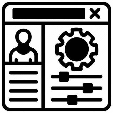 User Setting Control Panel Site Icon Download On Iconfinder