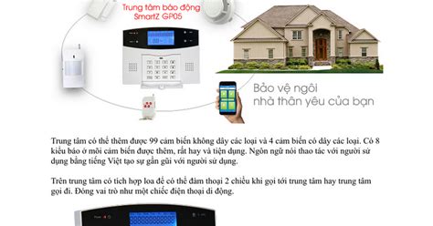 Trung tâm báo động GSM PSTN GP05 Google Docs