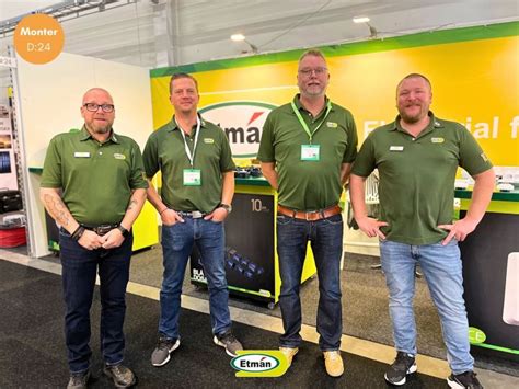 Etman Sweden Is Taking Part In The Elmässan Exhibition Come Down To