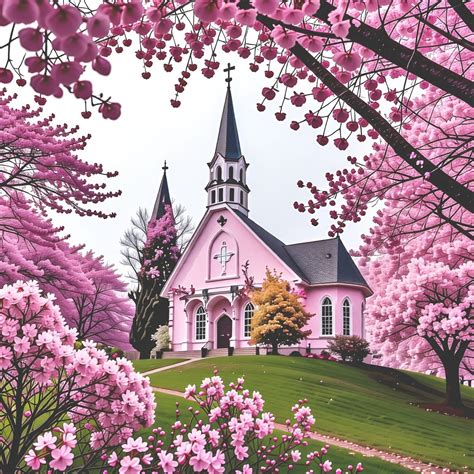 Download Ai Generated Church Flowers Royalty Free Stock Illustration