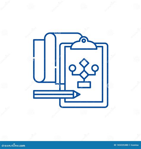 Solution Of The Problem Line Icon Concept Solution Of The Problem Flat Vector Symbol Sign