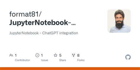 Github Format81jupyternotebook Chatgpt Jupyternotebook Chatgpt Integration