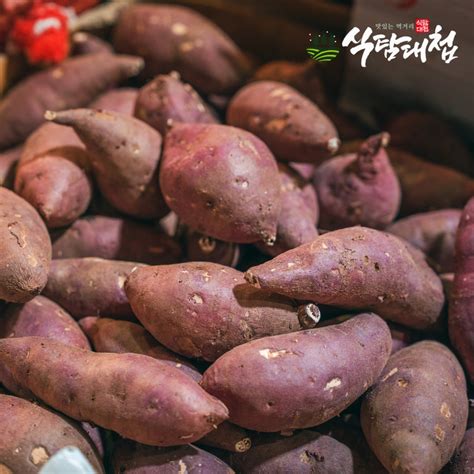 국내산 세척 햇 밤고구마 3kg 크기랜덤 2개 구매시 1kg 추가증정 홈플러스 택배배송