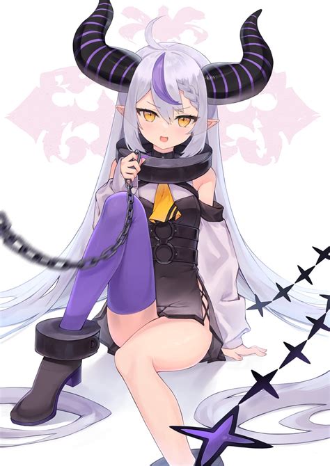 La Darknesss And La Darknesss Hololive Drawn By Yuzukicture Danbooru