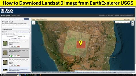 How To Download Landsat 9 Images From Earthexplorer Usgs Youtube