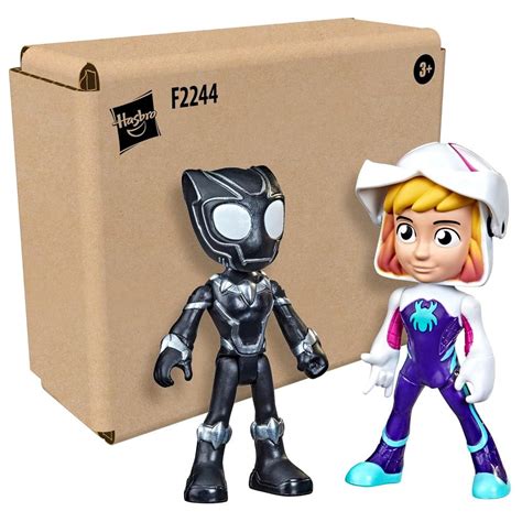 Hasbro Marvel Spidey And His Amazing Friends Hero Reveal 2 Pack Action