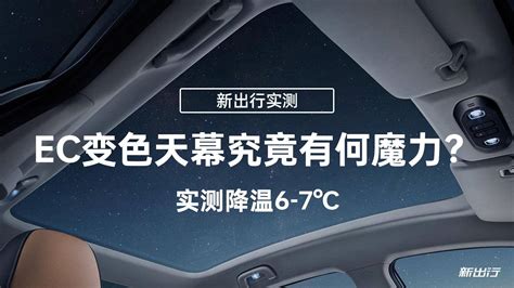 实测降温6 7℃ Ec变色天幕究竟有何魔力？搜狐汽车搜狐网