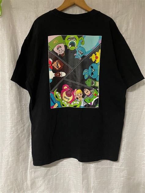 Adidas Pixar 聯名 背大圖 偏寬鬆版t B4 On Carousell