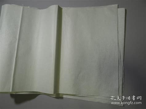 【图】纸上风华 老纸专场：日本纯楮皮【花笺纸】一对2枚！花卉纹三段式花卉纹图案！大规格：3451355cm！约80年代左右老纸！本纸为