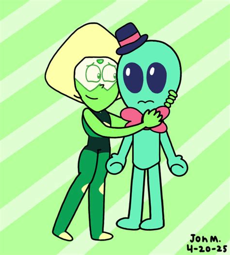 Peridot And Her Alien Buddy By Jtmx123 On Deviantart