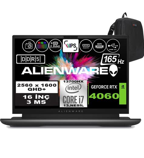 Dell Alienware M16 R1 Intel Core I7 13700hx 16gb Ddr5 4tb Ssd Rtx4060