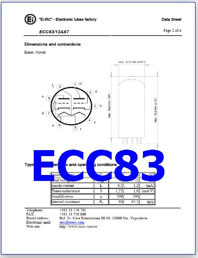 Pdf Ecc83 Components