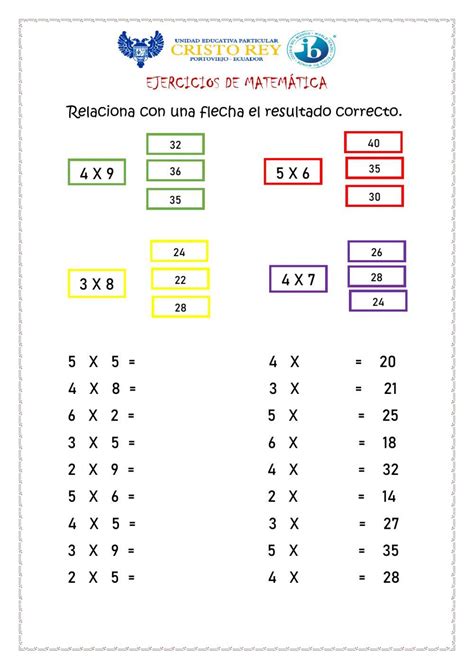 Tablas De Multiplicar Worksheet At Jennifer Brock Blog