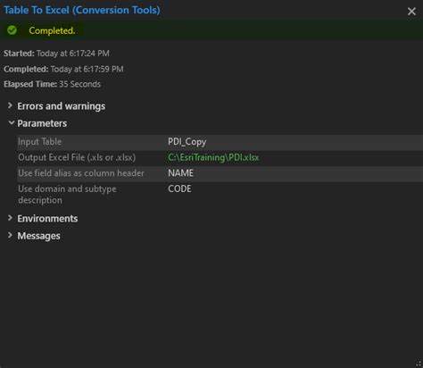 Solved Error Exporting Table To Excel Format From Arcgis Esri