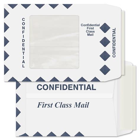 Custom Kwik Tak® First Class Mail Catalog Envelope With Large Window Wsel