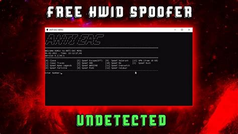 Free Hwid Best Spoofer 2021 Best Free Hwid Spoofer 2021 Tutorial