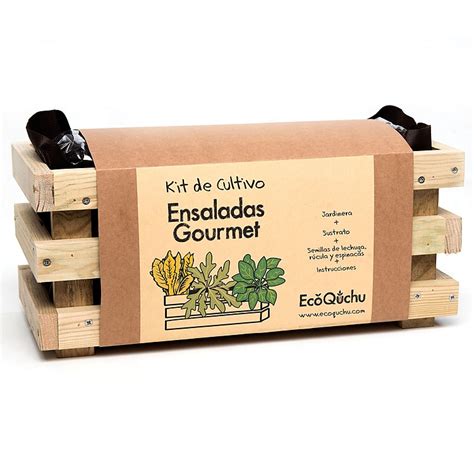 Kit De Cultivo De Ensaladas Gourmet