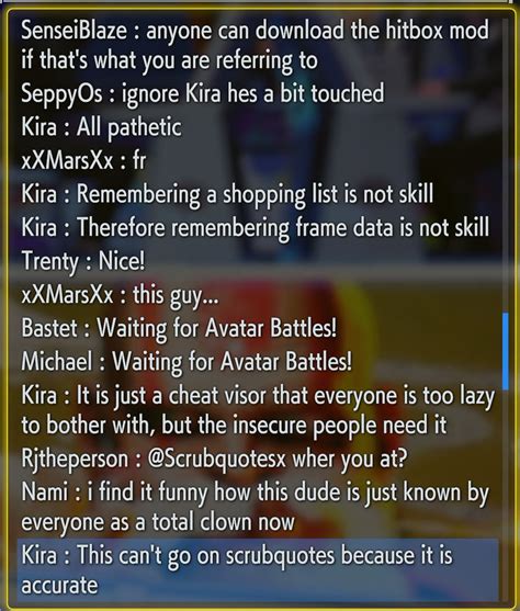 Scrub Quotes 6 Scrub Hub On Twitter Anyone Who Looks At Frame Data Is