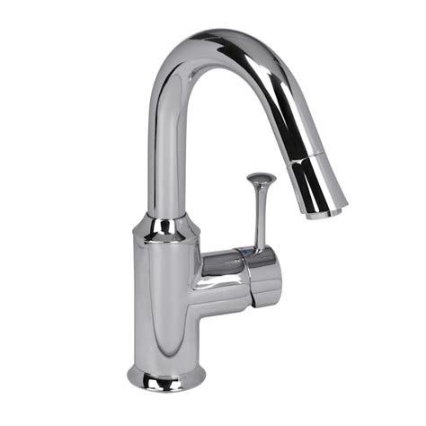 American Standard Pekoe Polished Chrome Single Handle Kitchen Faucet At