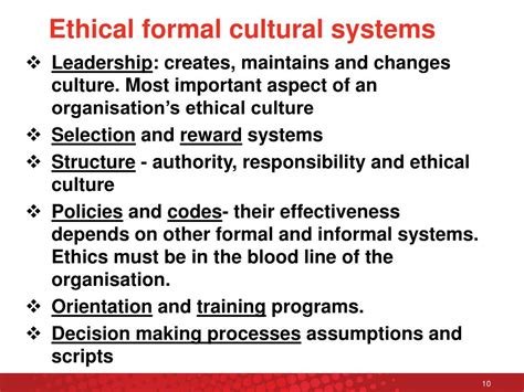 PPT BUSM 3199 3115 4198 Ethics Governance Lecture 4 Creating An