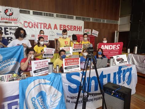 Sindicatos E Dce Da Ufrj Convocam Ato Contra Ebserh Asduerj