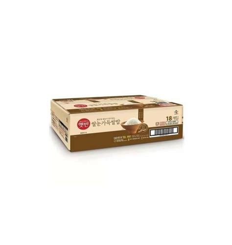 햇반 쌀눈가득 쌀밥 210g 18개 티몬