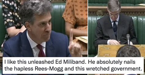 Ed Miliband Tearing Jacob Rees Mogg A New One Over Fracking Is A