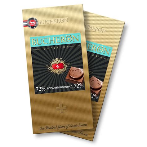 Шоколад BUCHERON SUPERIOR горький, 2 шт. по 100 г - купить с доставкой ...
