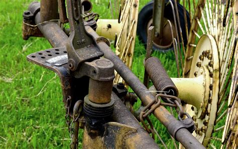 Hay Tedder Detail Agricultural Free Photo On Pixabay