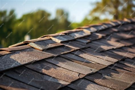 Premium Ai Image Replacing Shingles On A Homes Roof