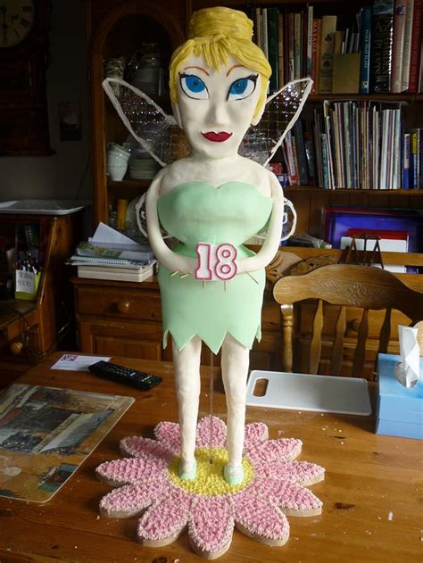 Tinkerbell Decorated Cake By Shelagh Cakesdecor