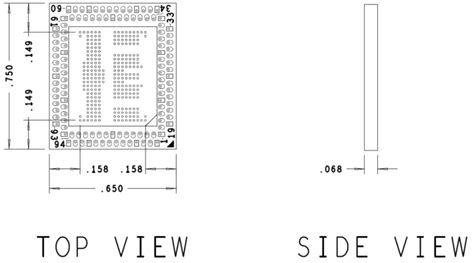 LPDDR Ball XH Series Direct Attach Interposer Nexus Technology Inc