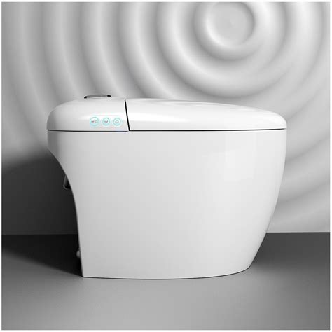 Luxury Electric Smart Toilet Automatic Sensor Flush Ceramic Toilet Bowl Price And White Modern