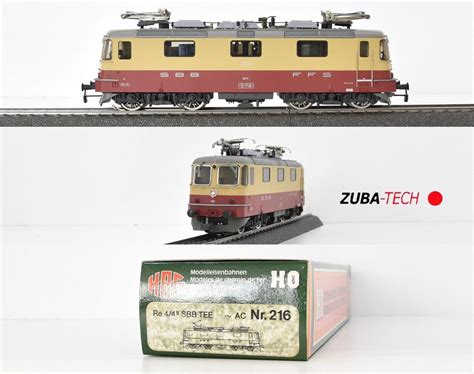 HAG 216 E Lok Re 4 4 II TEE SBB H0 WS OV Gebraucht in St Gallen für