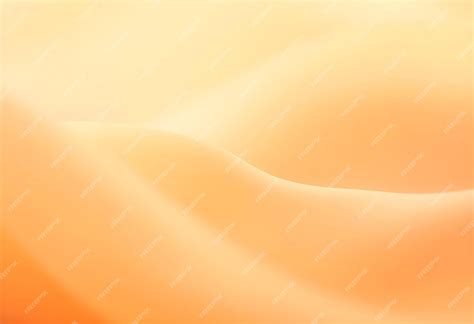 Peach Fuzz Orange Gradient Wave Abstract Background With Noise Backdrop Premium Ai Generated Image