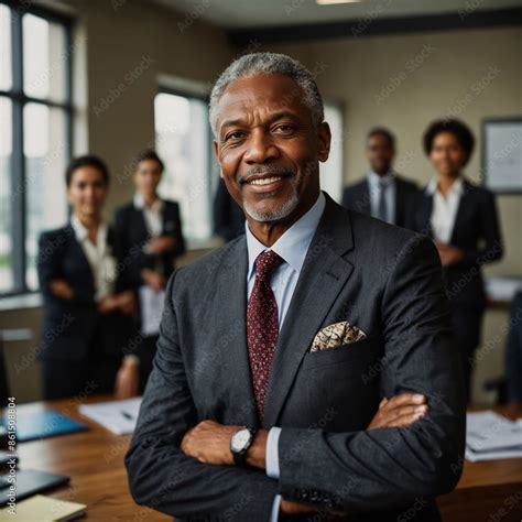 A Senior Black Businessman African Businessman Trading Backgrounds