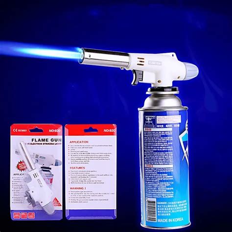 Multi Purpose Torch Portable Gas Torch OutdoorKitchen Flame Gun And Butane Gas Lazada PH