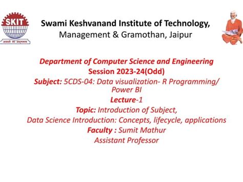 Data Science Introduction Concepts Lifecycle Applicationspptx