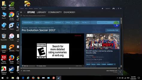 Unable To Initialize Steam Api Pes 17 Demo Youtube