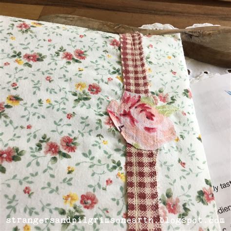 Strangers Pilgrims On Earth How To Make A Homespun Preserving Notebook