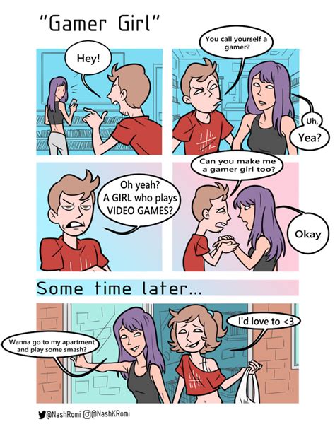 Real Gamer Girl Comic Artist Creates Relatable Comics For Video Game