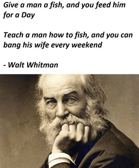 Walt Whitman Known Homosexual Making Boomer Jokes About Heterosexual Sex Can You Tell This