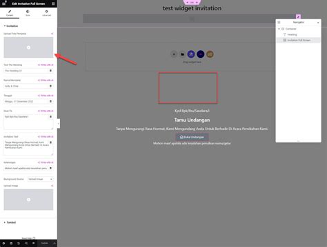 Cara Menghilangkan Default Image Placeholder Pada Widget Invitation Fullscreen Weddingpress