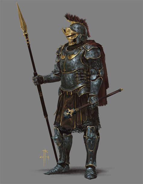 Skull Brigade Centurion Jens Kuczwara On Artstation At Artworkq