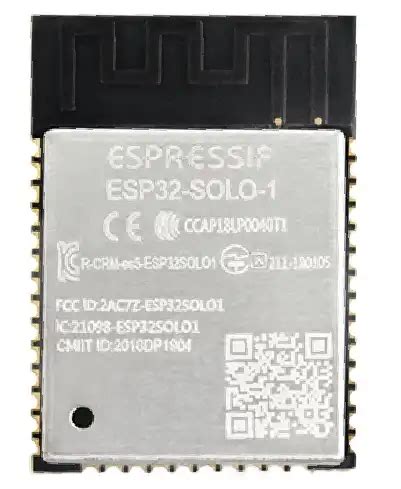 ESPRESSIF Esp32 Chip Ble Wifi Module ESP32 SOLO 1 Signal Core Wi Fi BLE