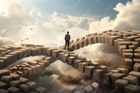 Premium Photo Conceptual Visualization Of A Person Generative Ai
